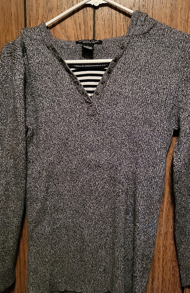 reference point new york | Sweaters | Reference Point New York Hooded ...